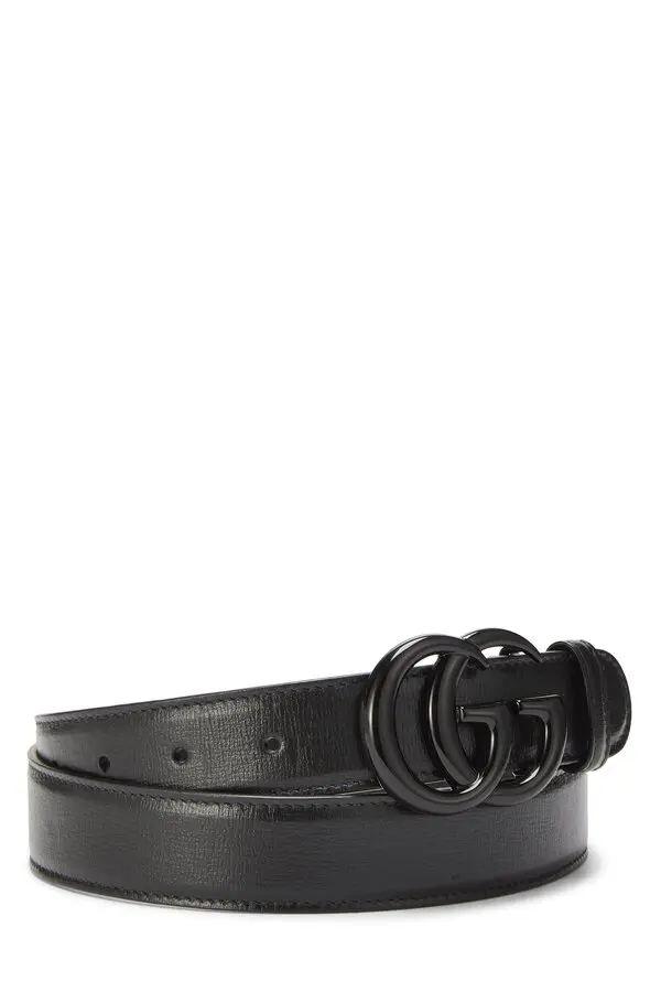Gucci Gg Marmont Belt - Black