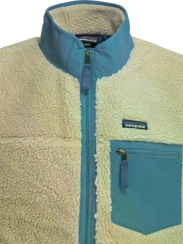 Patagonia Fleece-texture Panelled Gilet