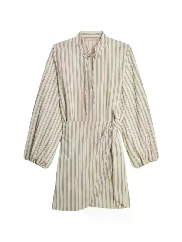 Vanessa Bruno Gloriosa Striped Midi Dress