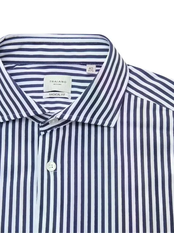 TRAIANO MILANO Radical Striped Shirt