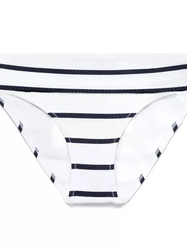 Heidi Klein Honeycomb Stripe Bikini Bottoms