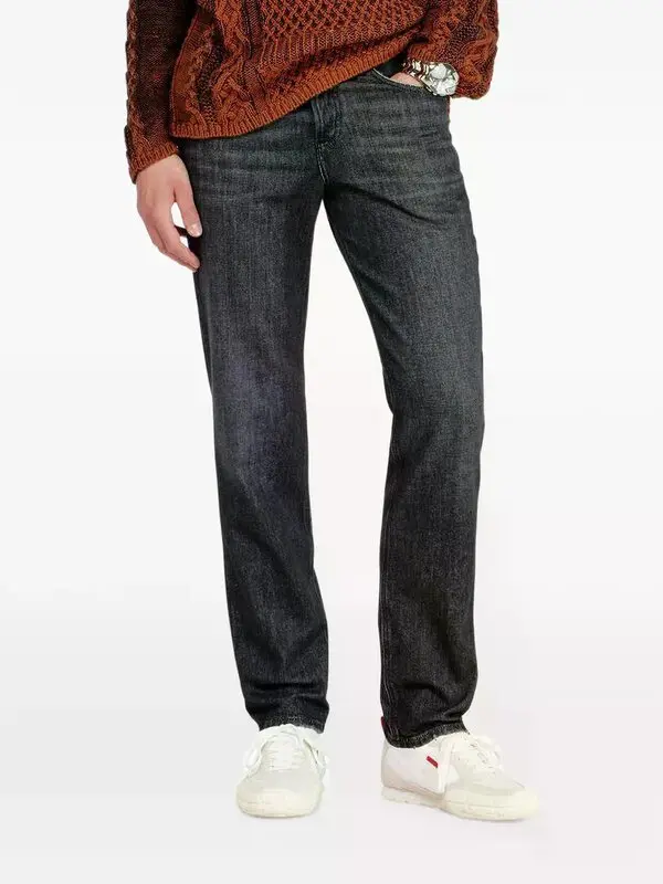 DIESEL® D-definitive Tapered-leg Jeans - Black