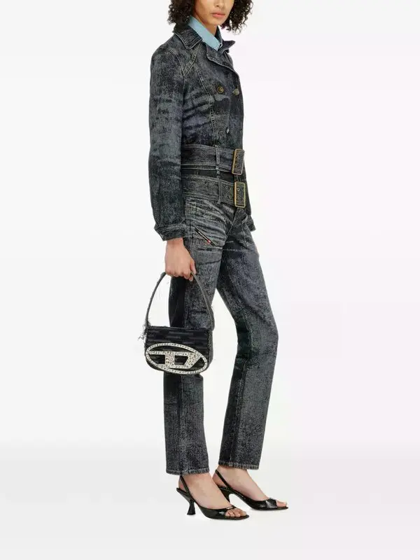 DIESEL® Belted D-gorina Jeans - Black