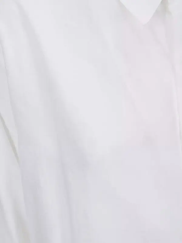 Yohji Yamamoto Spread Collar Shirt With String Ties