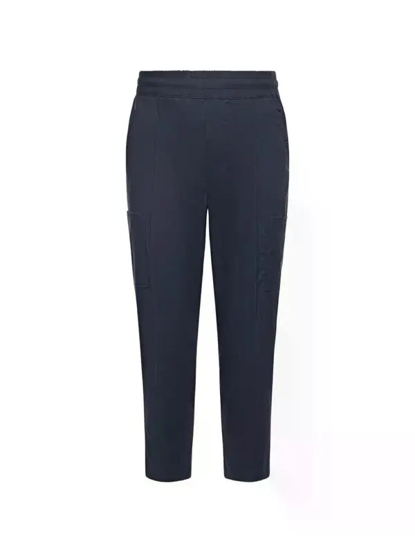 GIULIANO GALIANO Leon Elasticated-waist Cargo Pants - Blue