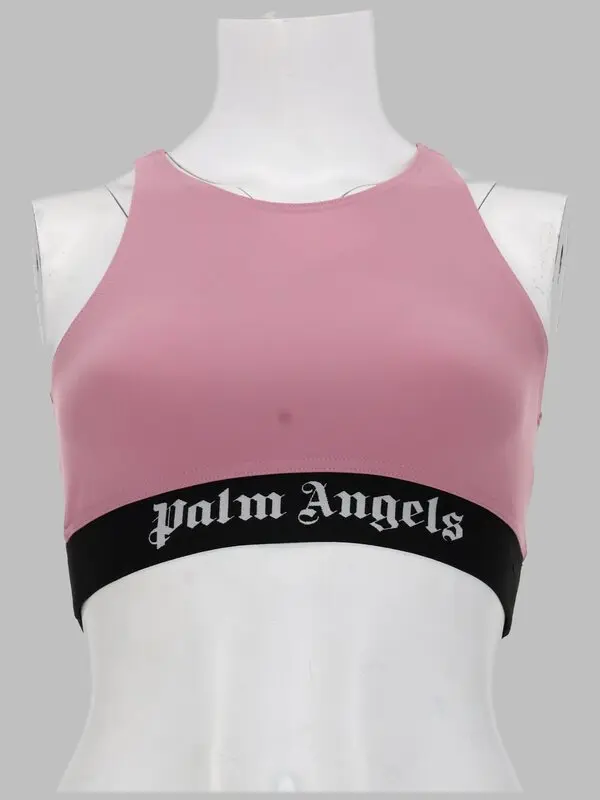 Palm Angels Classic Logo Sports Top - Pink