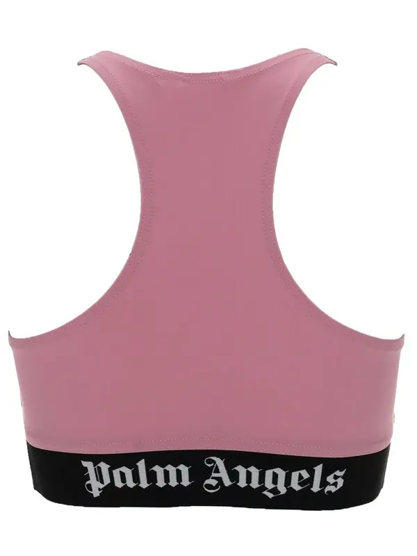 Palm Angels Classic Logo Sports Top - Pink