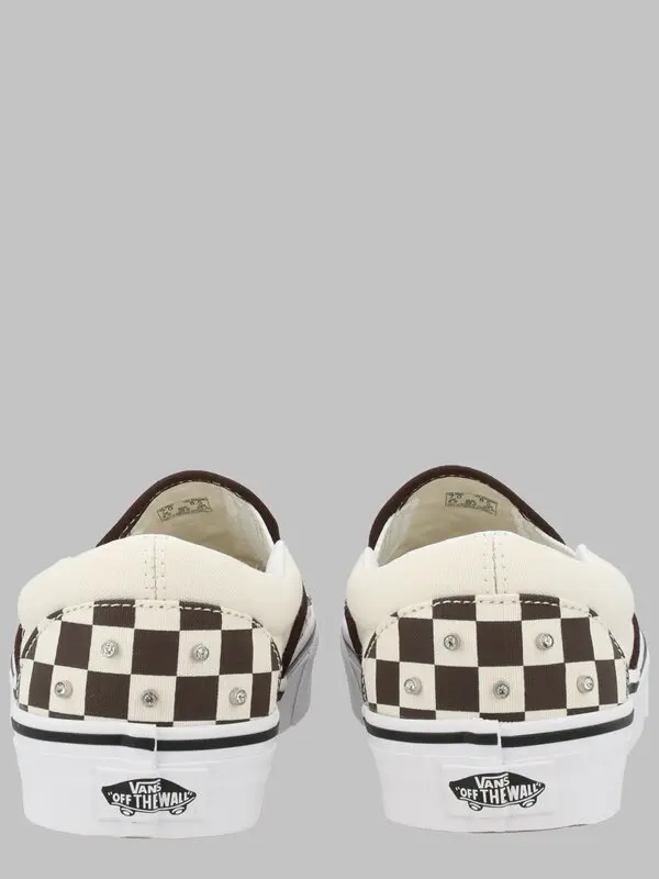 VANS Classic Slip-on Sneakers With Studded Checkerboard Pattern
