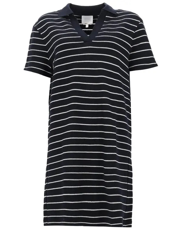 A.p.c. Striped Polo Dress