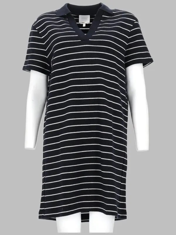 A.p.c. Striped Polo Dress