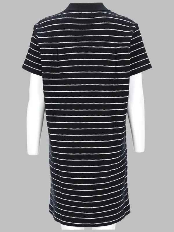 A.p.c. Striped Polo Dress