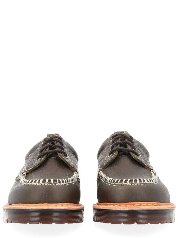 Dr. Martens Lowell Moc Toe Lace Up Shoes - Brown