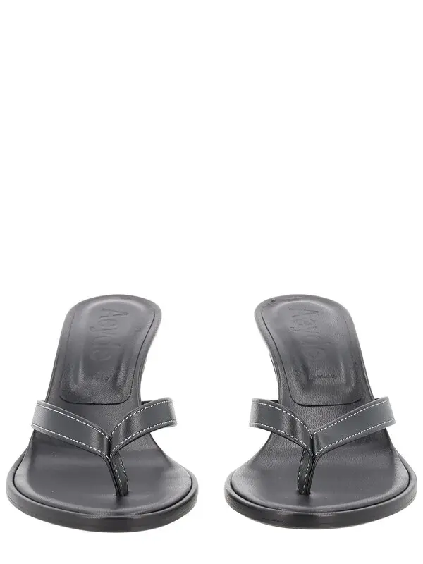 AeydĒ Daphne" Heel Sandals - Black