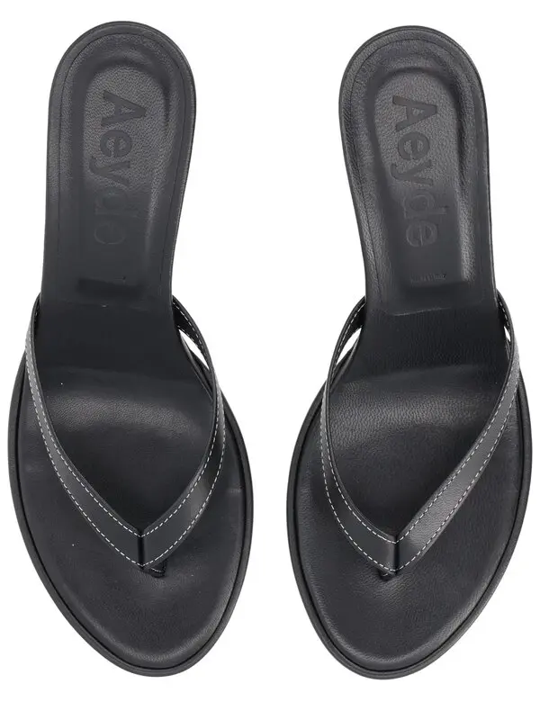 AeydĒ Daphne" Heel Sandals - Black