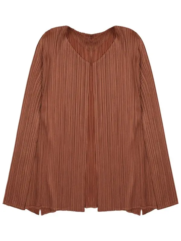 Issey Miyake Pleated Cardigan
