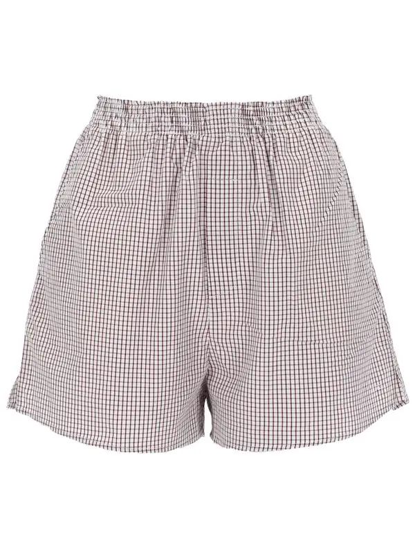 A.p.c. Ava' Plaid Shorts