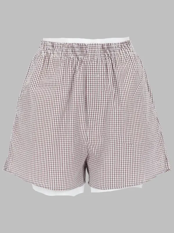 A.p.c. Ava' Plaid Shorts