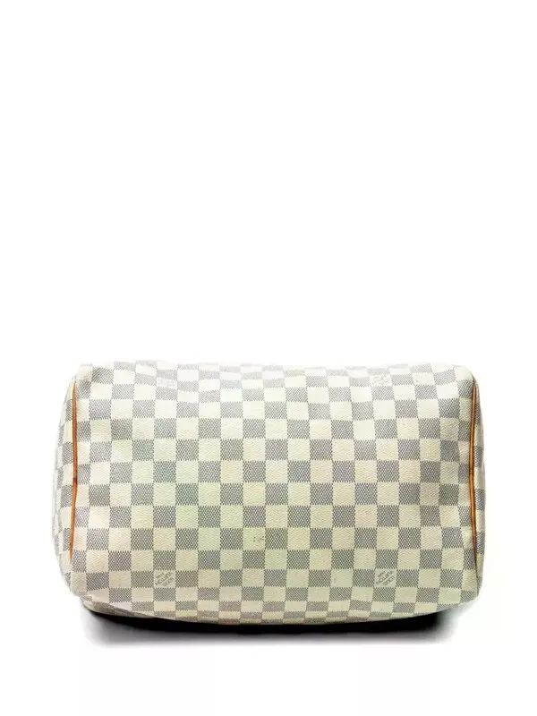 LOUIS VUITTON Damier Azur Speedy 30 Handbag - Neutrals