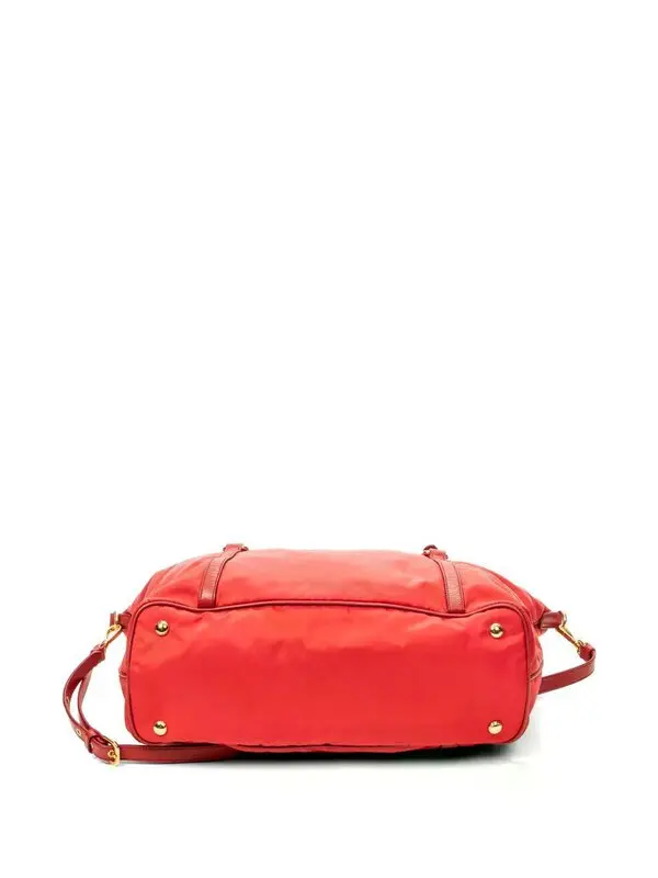 Prada Buckled Tote Bag