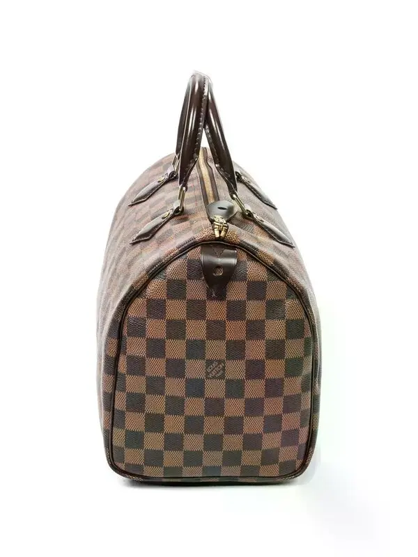 LOUIS VUITTON Speedy 30 Damier Ebène Handbag - Brown