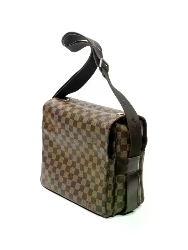 LOUIS VUITTON Naviglio Damier Ebène Cross Body Bag - Brown
