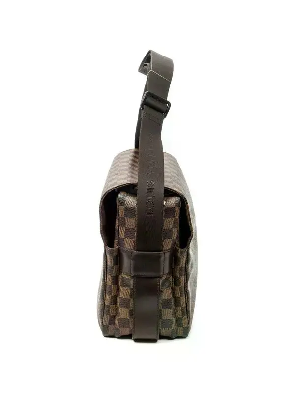 LOUIS VUITTON Naviglio Damier Ebène Cross Body Bag - Brown