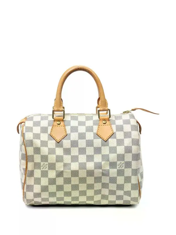 LOUIS VUITTON Damier Azur Speedy Handbag