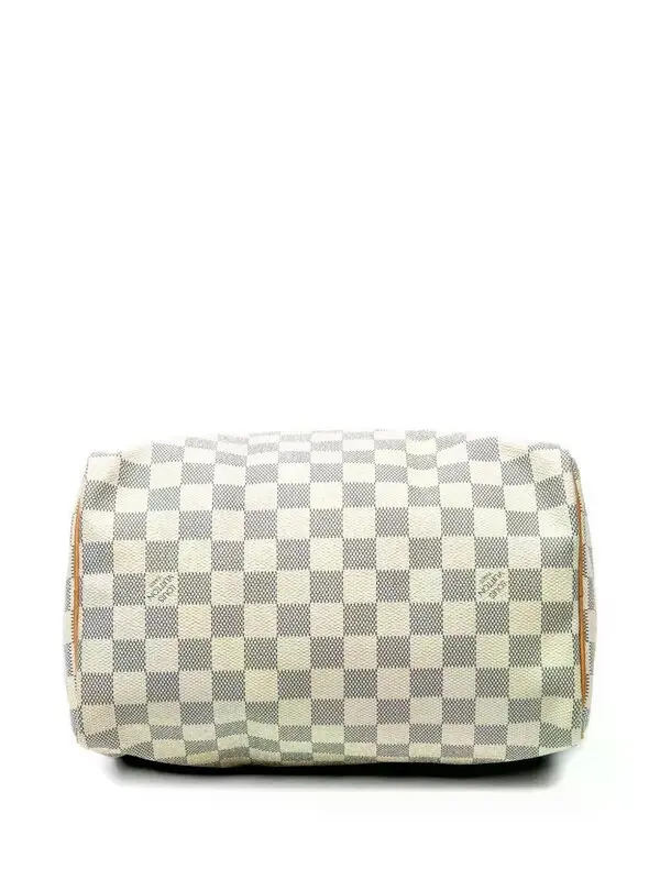 LOUIS VUITTON Damier Azur Speedy Handbag