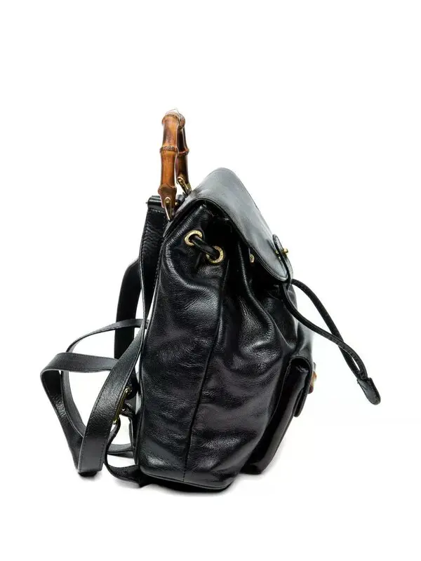 Gucci Mini Bamboo Handle Backpack