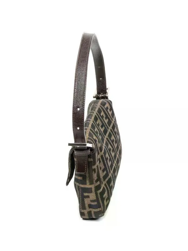 Fendi Baguette Shoulder Bag - Green