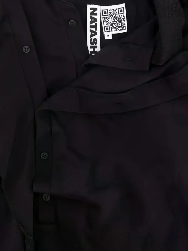 Natasha Zinko Shrunken Double Polo Shirt