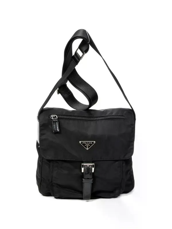 Prada Buckle Messenger Bag