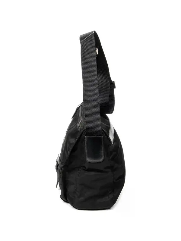 Prada Buckle Messenger Bag