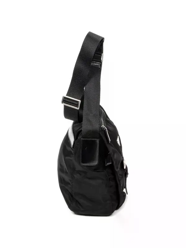 Prada Buckle Messenger Bag