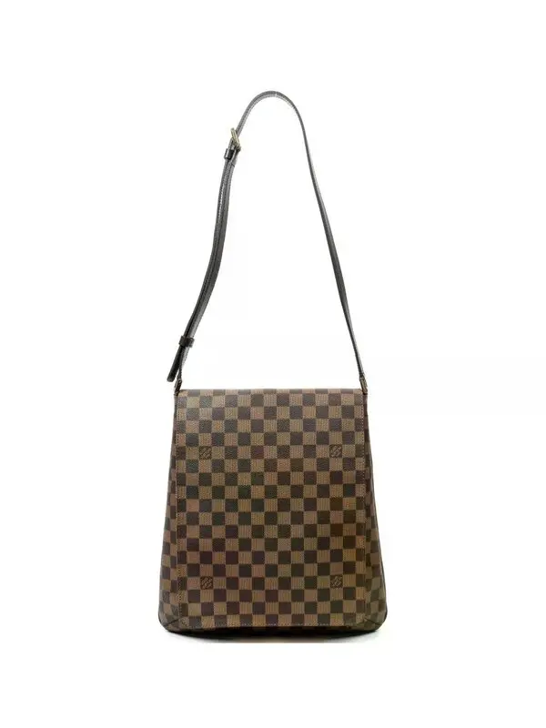 LOUIS VUITTON Damier Ebene Musette Salsa Shoulder Bag - Brown