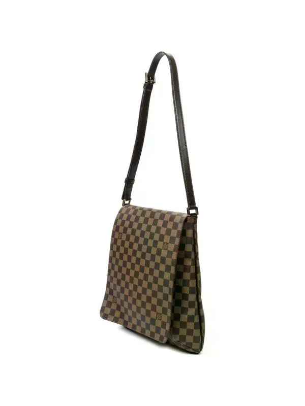 LOUIS VUITTON Damier Ebene Musette Salsa Shoulder Bag - Brown
