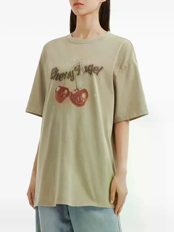 B+AB Graphic Print Cotton T-shirt