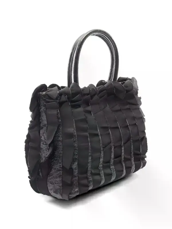 Prada 2000s Frilled Tote Bag