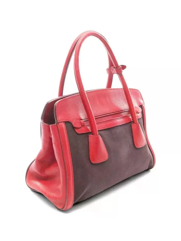 Prada Logo Plaque Handbag