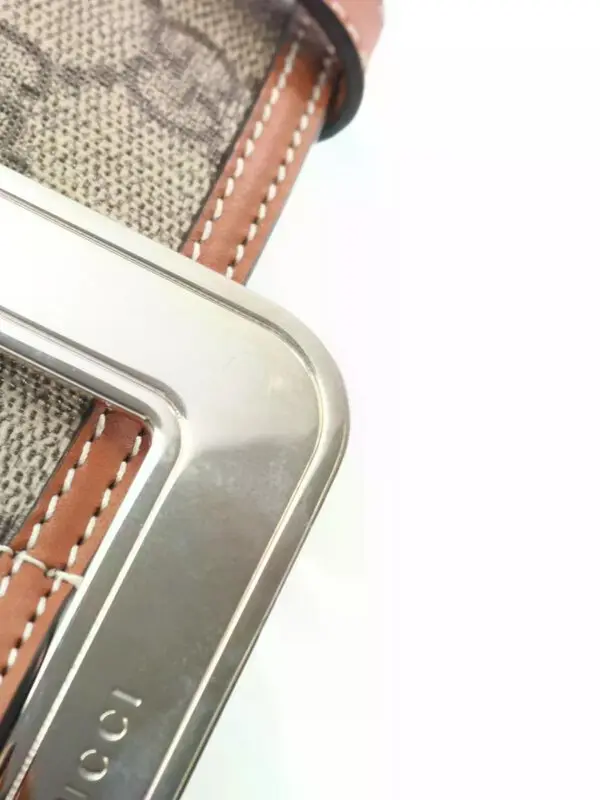 Gucci Gg Supreme Buckle Belt
