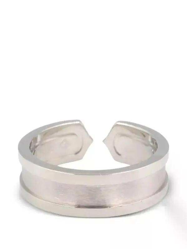 Cartier 18k White Gold Open-top Ring - Silver