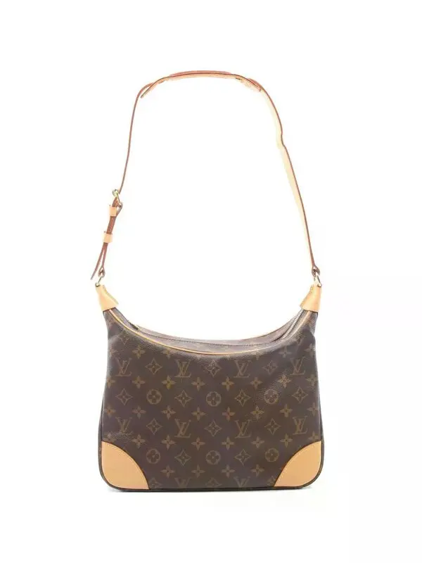LOUIS VUITTON Boulogne Pm Monogram Shoulder Bag - Brown