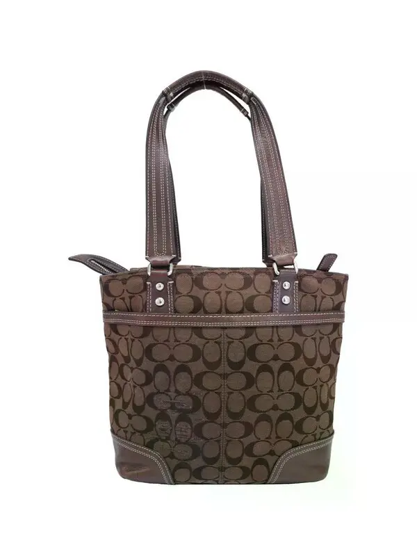 COACH VINTAGE Hampton Signature Shoulder Bag