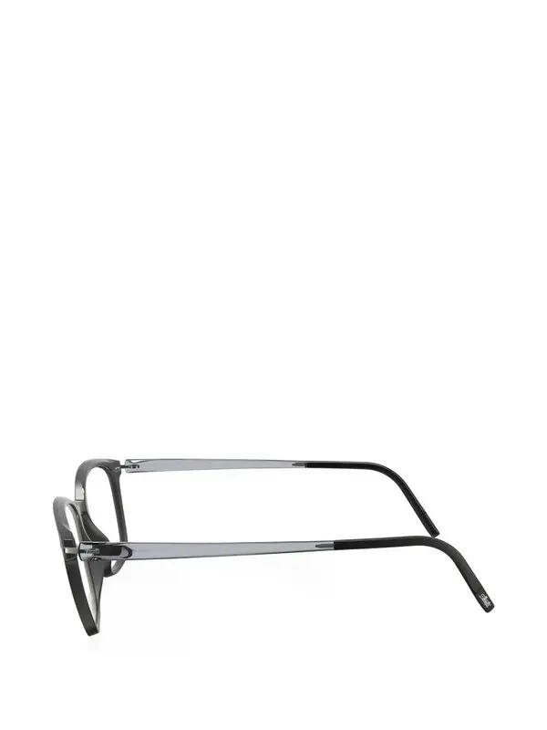 SILHOUETTE Vibrant Horizon Matte-finish Glasses - Black