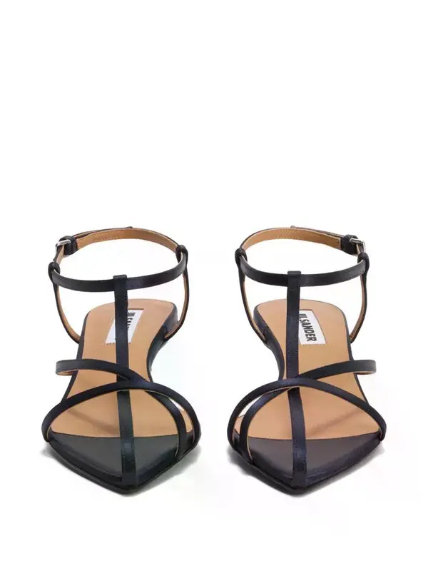 JIL SANDER Pointed-toe Sandals - Blue