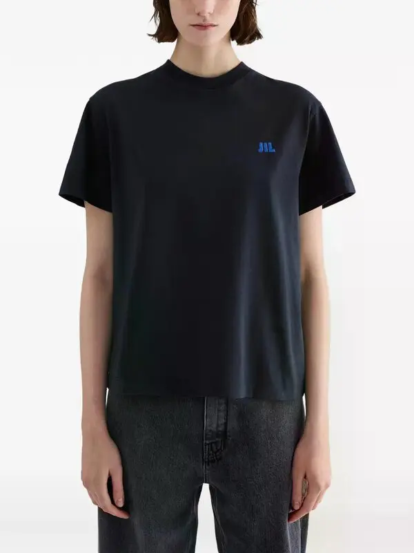 JIL SANDER Crew Neck Cotton T-shirt