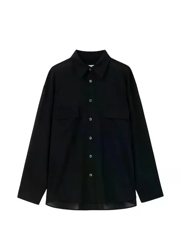 WOOYOUNGMI Sheer Wool Shirt