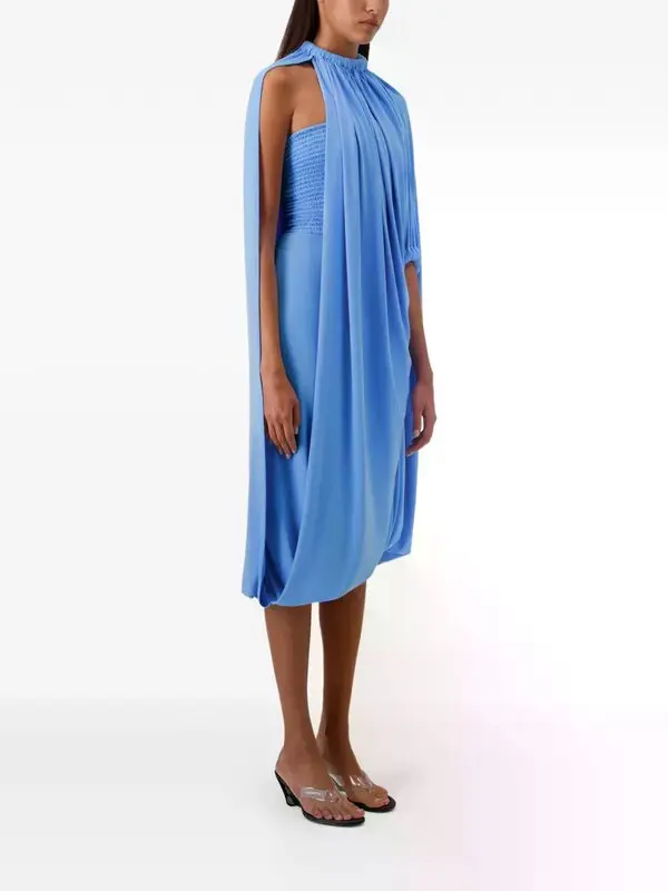 Coperni Draped Cut-out Asymmetric Dress