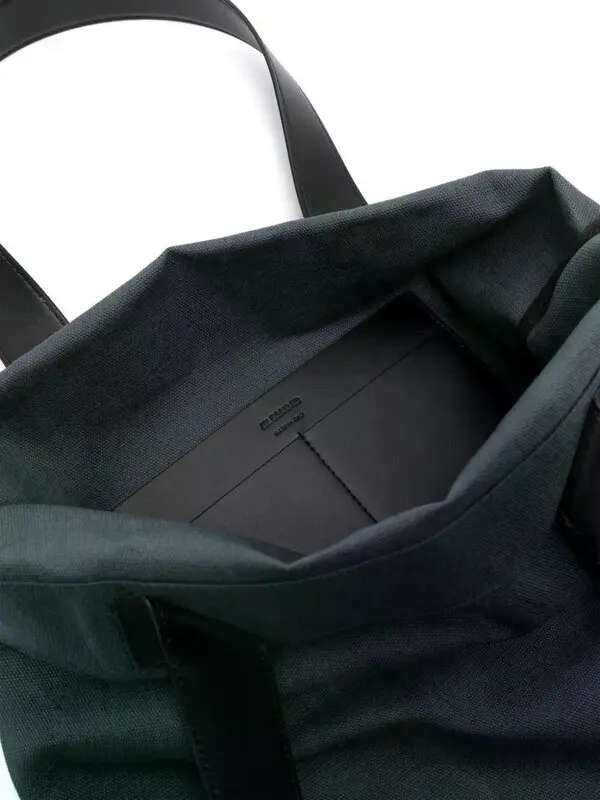 JIL SANDER Logo-print Canvas Tote Bag
