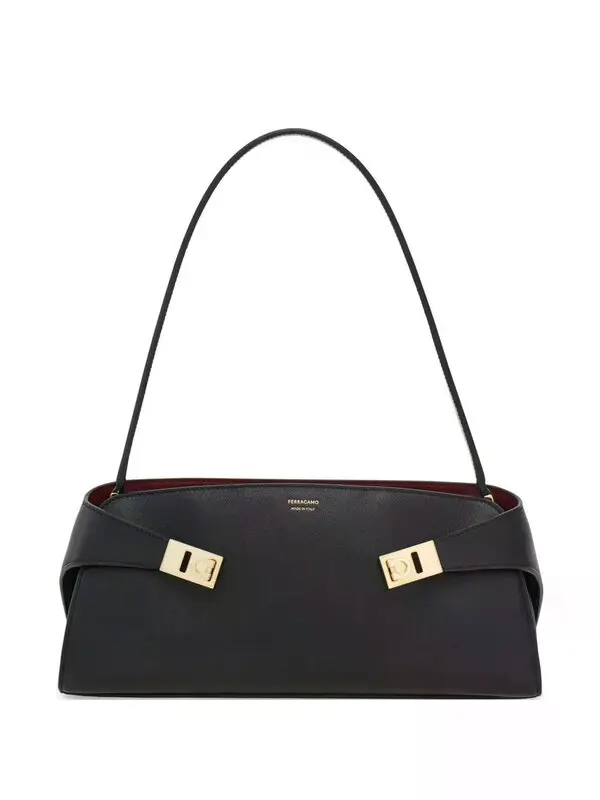 FERRAGAMO Hug East-west Shoulder Bag - Black